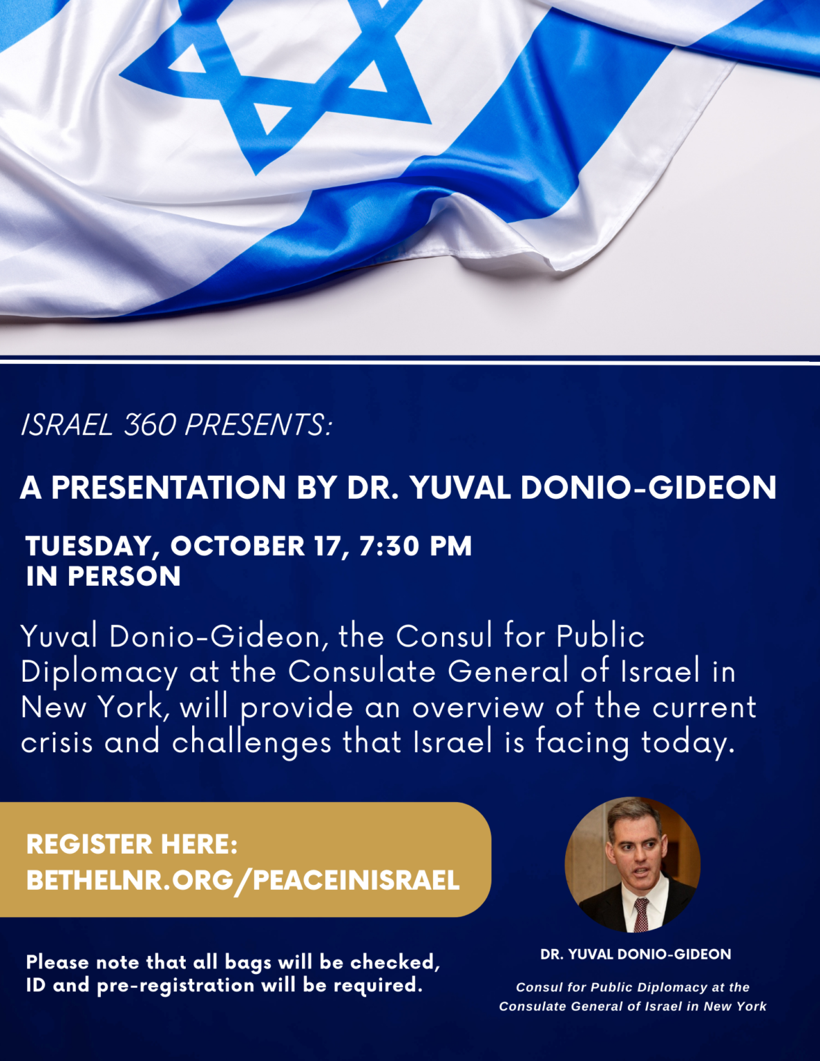 Beth El Synagogue – A Presentation by Yuval Donio-Gideon | Westchester ...
